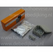 OBO junction box + cast resin + clamp
